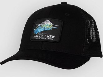 Salty Crew Mahi Surface Trucker Cap black