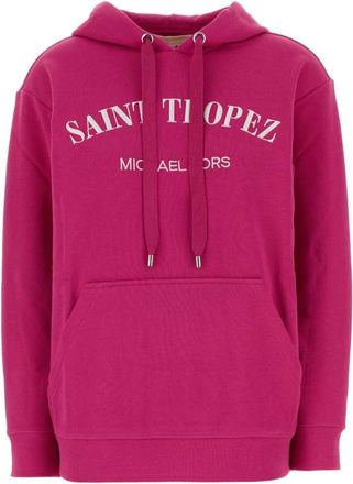 Michael Kors Femme, Sweatshirts et sweats &agrave; capuche, Rose, Taille: 36 FR Cotton SweaT-shirt