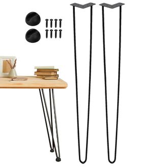 Generic Couchtischbeine, Schreibtischbeine, 2 St&uuml;ck, robuste Ersatzf&uuml;&szlig;e f&uuml;r M&ouml;bel, Bank, Schrank, Couch, Zuhause, B&uuml;ro, Industrie