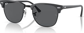 Ray-Ban Clubmaster Classic Sonnenbrillen Grau Fassung Grau Glas 49-21