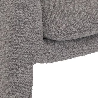 Atmosphera Atmosphera - Fauteuil Kunjo Bouclette Gris
