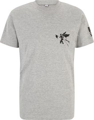 Merchcode Linkin Park Flag Thé T-Shirt, Gris, m Homme