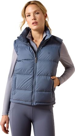 Ariat Womens UltraPuff Insulated Down Gilet in Grisaille, Size 2X-Large, by Ariat