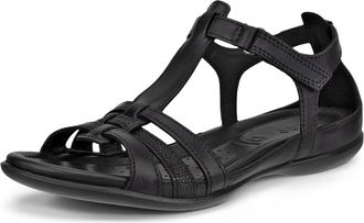 Ecco Damen Flash Sandale, Black Black, 43 EU