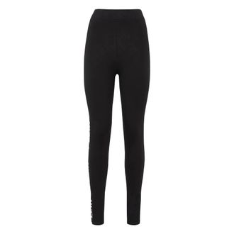 Philipp Plein Femme, Pantalons, Noir, Taille: 40 FR Sport Leggings