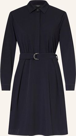 Max Mara Weekend Max Mara Hemdblusenkleid Brest Aus Jersey blau
