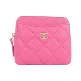 Chanel Pre-owned M&uuml;nztasche/M&uuml;nzetui - - Pre-owned - Damen - Rosa - ONE SIZE