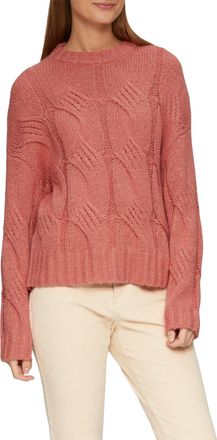 s.Oliver Pullover mit Zopfmuster