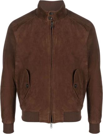 Baracuta Homme, Vestes, Brun, Taille: 3XL Suede Jacket