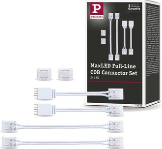 Paulmann 71051 MaxLED Zubehör Connector Set Full-Line COB Weiß Kunststoff