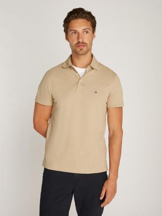 Tommy Hilfiger Poloshirt 1985 SLIM POLO mit Stickerei, Piqu&eacute;-Qualit&auml;t, Slim fit