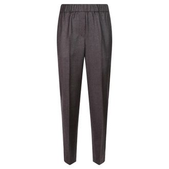 PESERICO Slim-fit Hosen - - Trousers - Damen - Schwarzk - 2XL