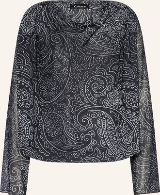 Grace Grace Longsleeve Aus Mesh schwarz