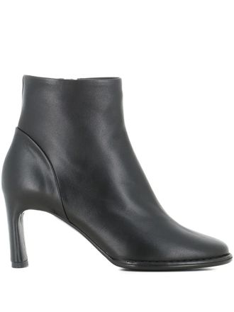 Del Carlo bottines en cuir 75 mm - Noir