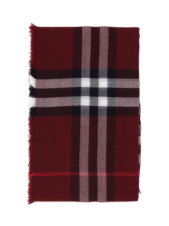 Burberry Check Wool Scarf