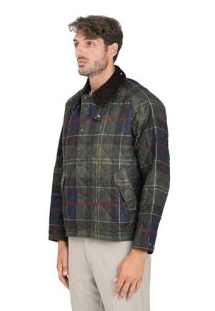 Barbour Veste Transport en tartan pour homme 48, Noir, 50