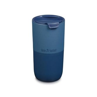 Klean Kanteen Rise Becher, Edelstahl mit Klappdeckel, 473 ml, Stellar, 16oz