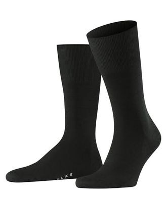 Falke Airport M So laine coton unies 1 paire, Chaussettes Homme, Vert Forest 7474, 41-42