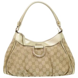 Gucci Sac bandouli&egrave;re vintage doccasion - Femme - Pre-owned - Beige - Taille: ONE Size