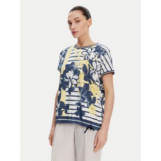 Olsen T-Shirt 11105022 Dunkelblau Regular Fit