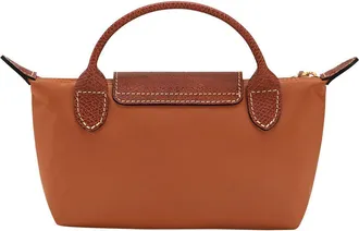 Longchamp Womens Handbag Le Pliage Original Beige Polyamide Bag