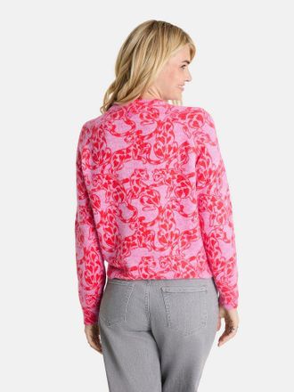 Lieblingsst&uuml;ck Strickjacke AitanaL mit Alloverprint