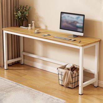 Generic Gro&szlig;Er Computertisch F&uuml;Rs Homeoffice, Moderner, Schlichter Pc-Laptop-Tisch F&uuml;Rs Schlafzimmer Mit Rutschfesten F&uuml;&szlig;En for Lernen Und Arbeiten