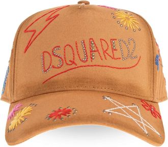 Dsquared2 Homme, Accessoires, Brun, Taille: ONE Size Casquette avec Visi&egrave;re