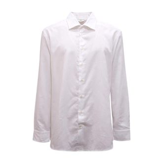 Etro Baumwollhemd Made in Italy - - Shirts - Herren - Wei&szlig; - 3XL
