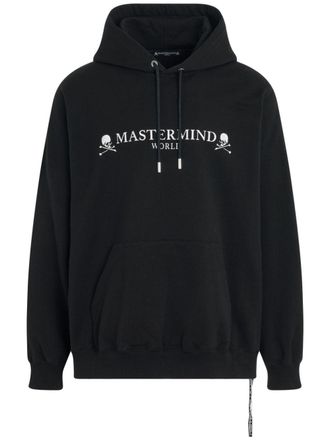 MASTERMIND WORLD hoodie en coton à imprimé - Noir