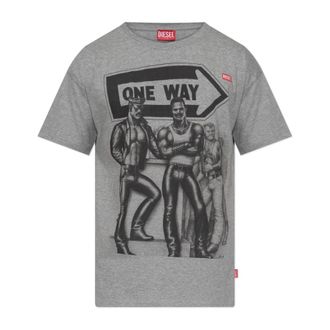 Diesel unisex, Tops, Gris, Taille: L Tom Of Finland Foundation