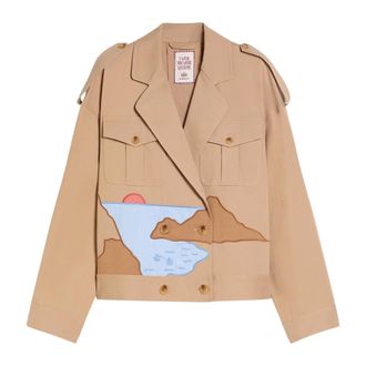 Pennyblack Femme, Vestes, Beige, Taille: 36 FR Melodia Jacket