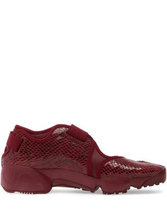 Nike Air Rift Sneakers mit gepr&auml;gten Riemen - Rot