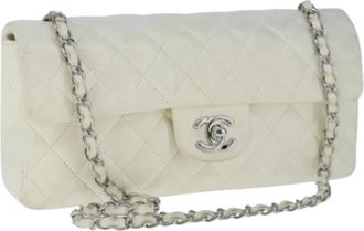 Chanel Pre-owned Cuir sacs-ports-paule - Femme - Pre-owned - Blanc - Taille: ONE Size