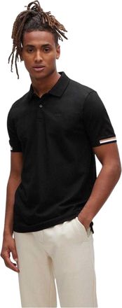 HUGO BOSS Parlay 147 Poloshirt f&uuml;r Herren (Schwarz)