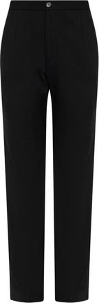 Jil Sander Woll-Anzughose mit Falten - - Trousers - Damen - Schwarzk - M