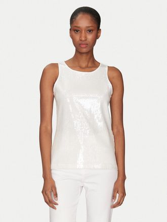 Marella Top Terzo 2513941124 Weiß Slim Fit