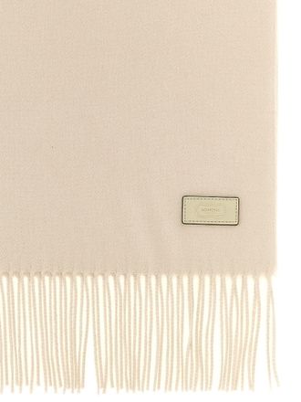 Agnona Silk and Cashmere Scarf - Beige