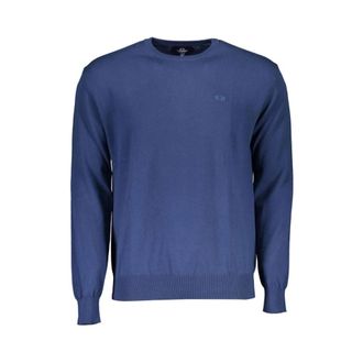 La Martina Homme, Pulls, Bleu, Taille: XL Tricot &agrave; col rond