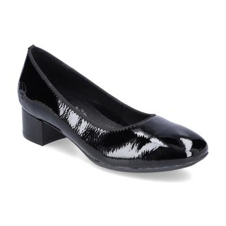 Rieker Elegante- geschlossene formelle Business Schuhe - - Shoes - Damen - Schwarzk - 37 EU
