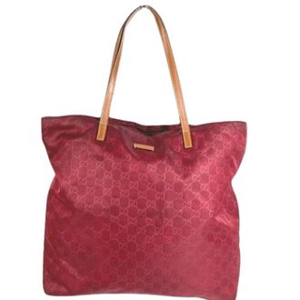 Gucci Sac cabas vintage Pre-owned - Femme - Pre-owned - Rouge - Taille: ONE Size