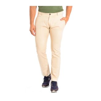 La Martina Wei&szlig;e- gerade geschnittene lange Hose - - Trousers - Herren - Beige - W34