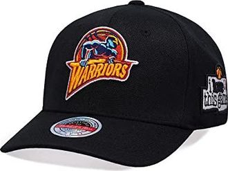 Mitchell & Ness NBA/HWC - I Love This Game - Classic Red Snapback Casquette, Golden State Warriors, noir, taille unique