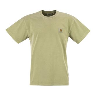 Carhartt Work in Progress Homme, Tops, Vert, Taille: XL S/S Nelson T-Shirt