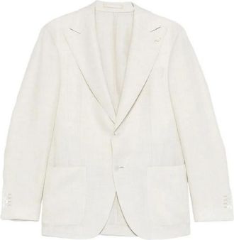Luigi Bianchi Mantova Blazer - Blanc