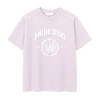 Anine Bing T-Shirts - - Tops - Damen - Rosa - M