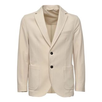 Circolo 1901 Stretch-Baumwoll-Blazer - - Jackets - Herren - Beige - L