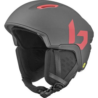 Bolle Atmos MIPS, Titanium Red Matte, No Lens Reference, Large, Snow Helmets, Unisex, Adult