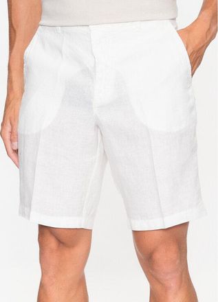 Benetton United Colors Of Benetton Stoffshorts 4AGH59548 Écru Regular Fit