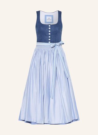 Hammerschmid Hammerschmid Dirndl Koflersee Aus Leinen blau